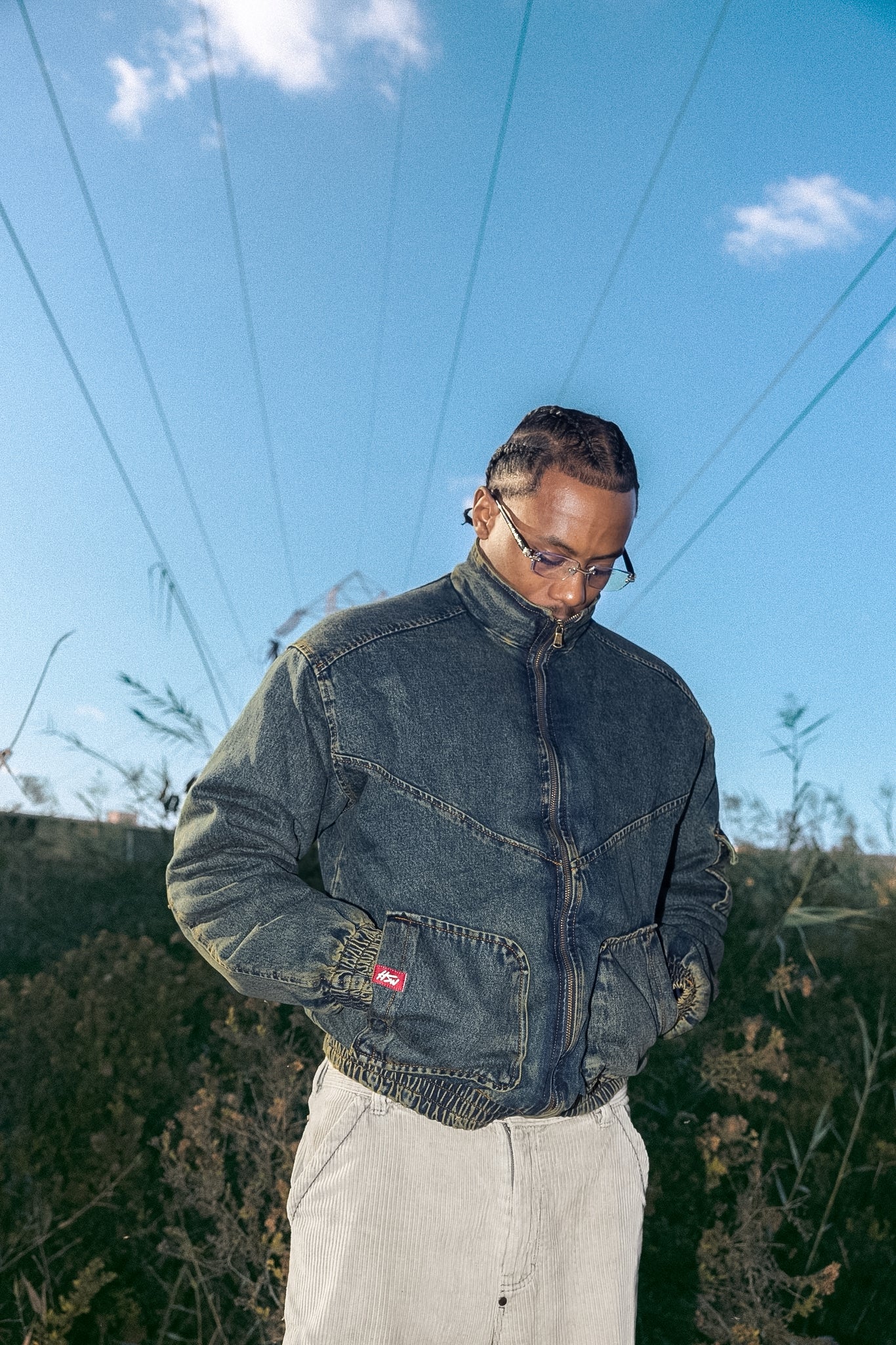 HSW DENIM JACKET BLUE – Helio