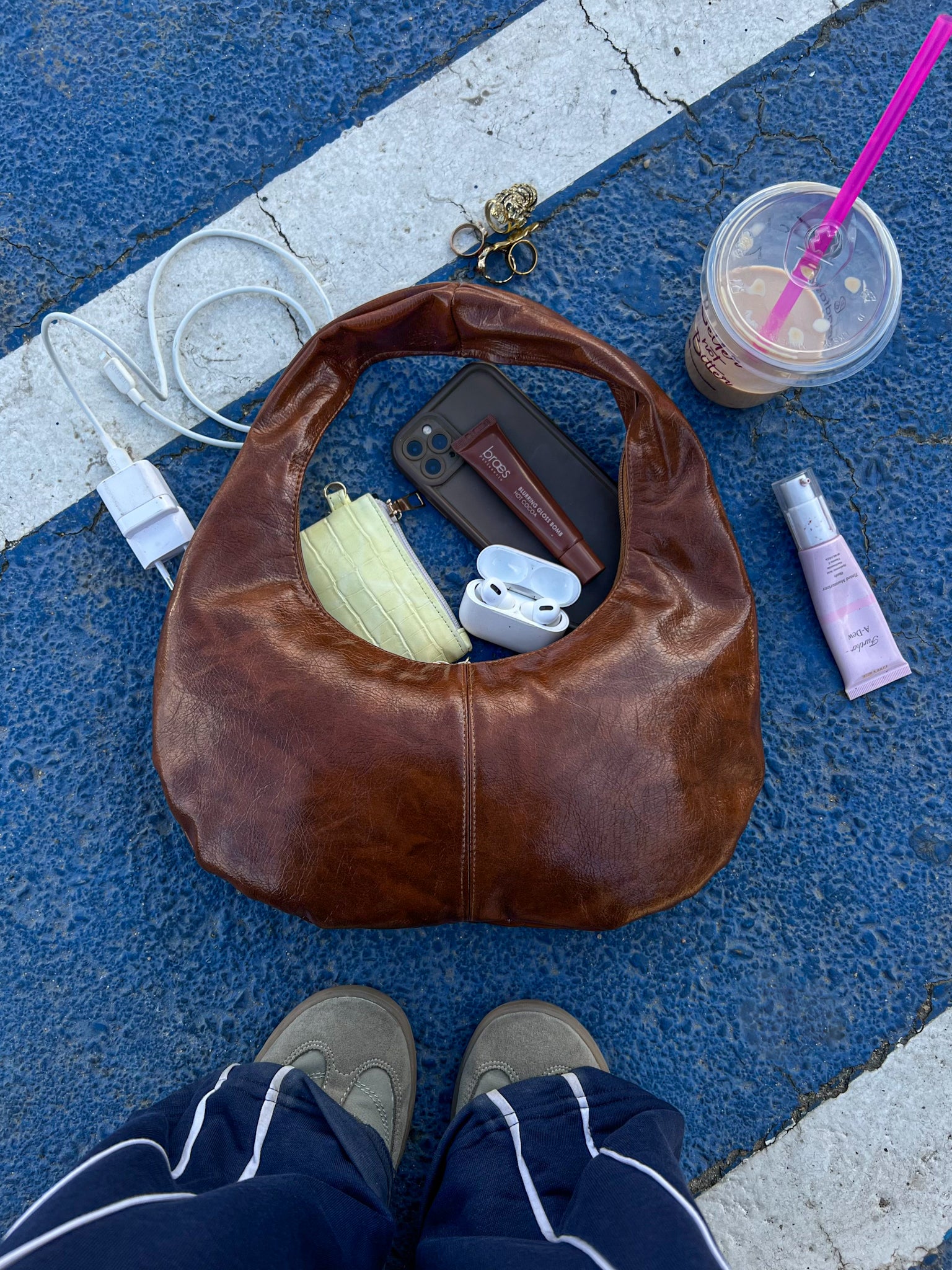 MICRO HALO BAG CARAMEL – Helio